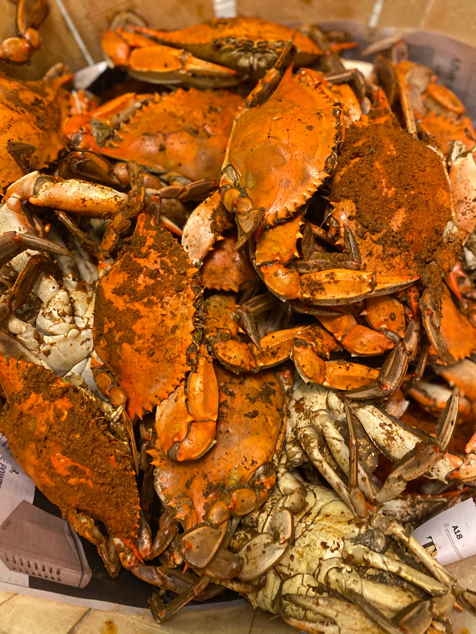 Maryland vs. Virginia crabs – Rick Snider's Washington